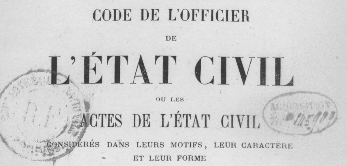 Comment consulter l'état civil d'une personne ? - Gen&O